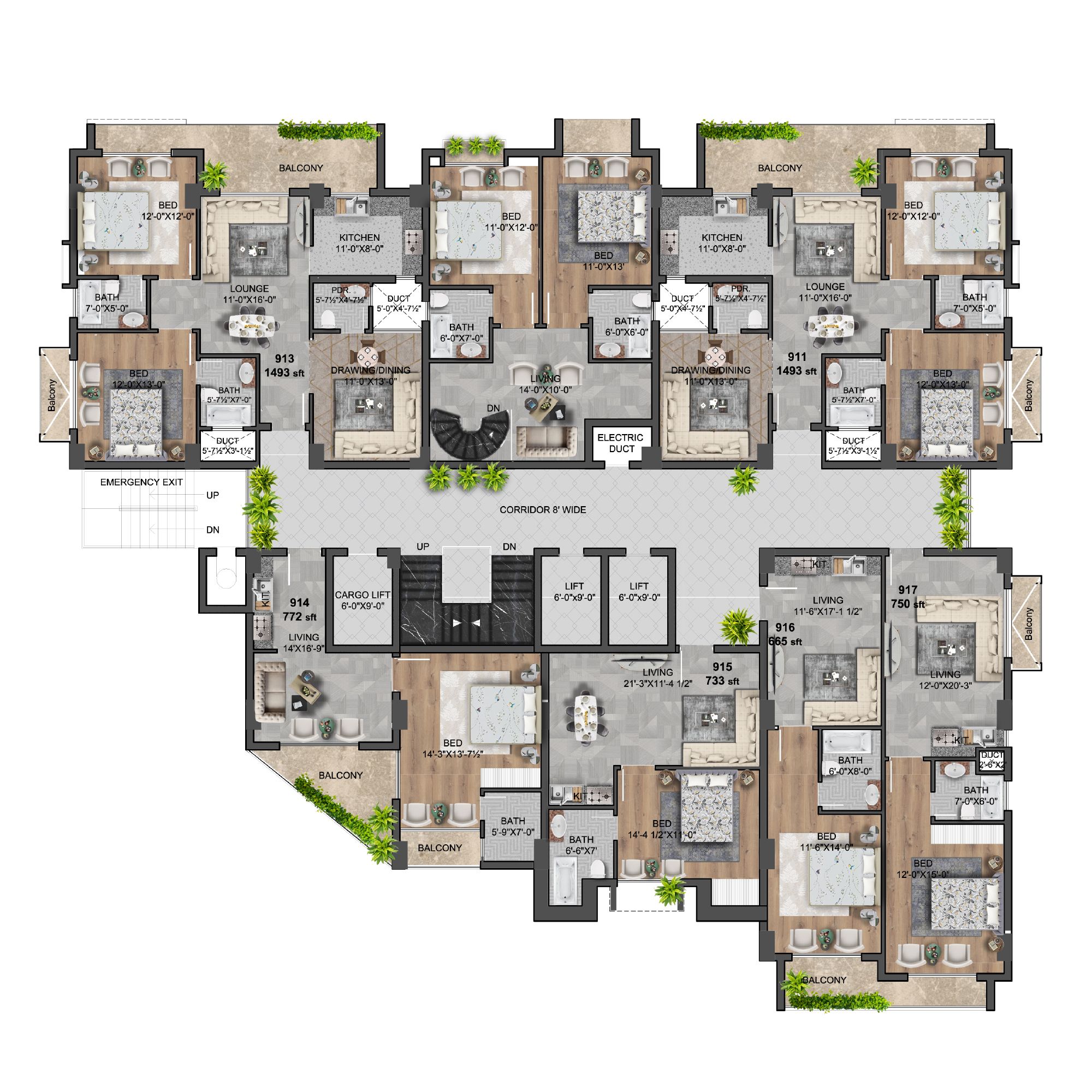 Floor Plans - Conifer